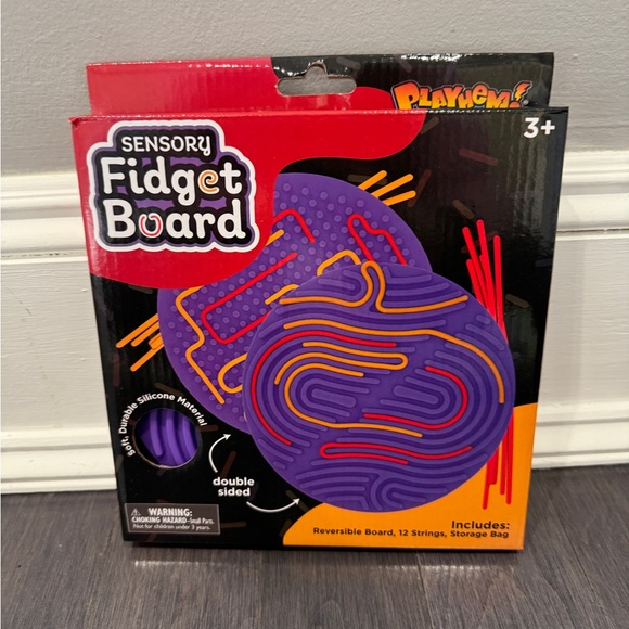 Playhem | Toys | Nwt Playhem Sensory Fidget Board Fine Motor Strings ...